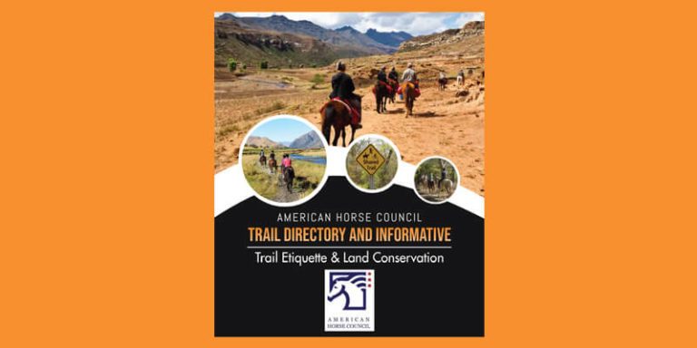 New and Noteworthy: American Horse Council Publishes National Trails ...